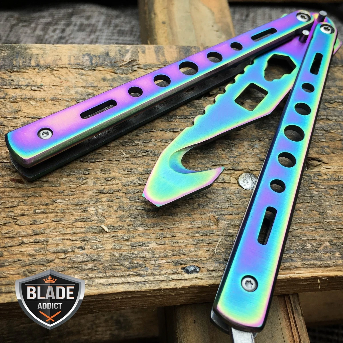 Butterfly Knife Bottle Opener