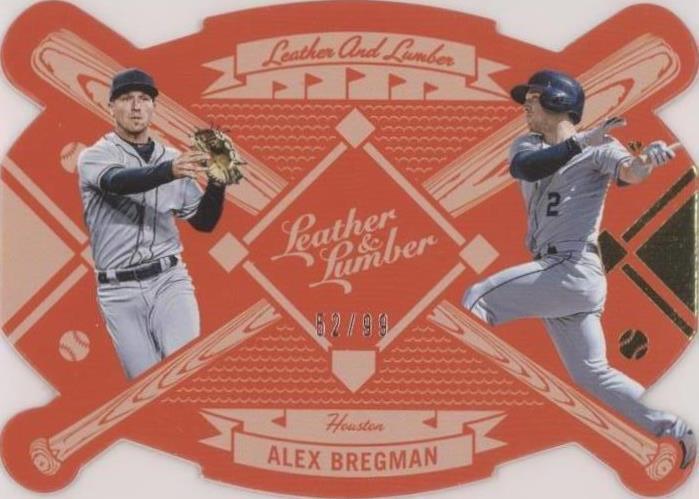 2019 Panini Leather & Lumber - Leather and Lumber Alex Bregman #LAL-2 ...