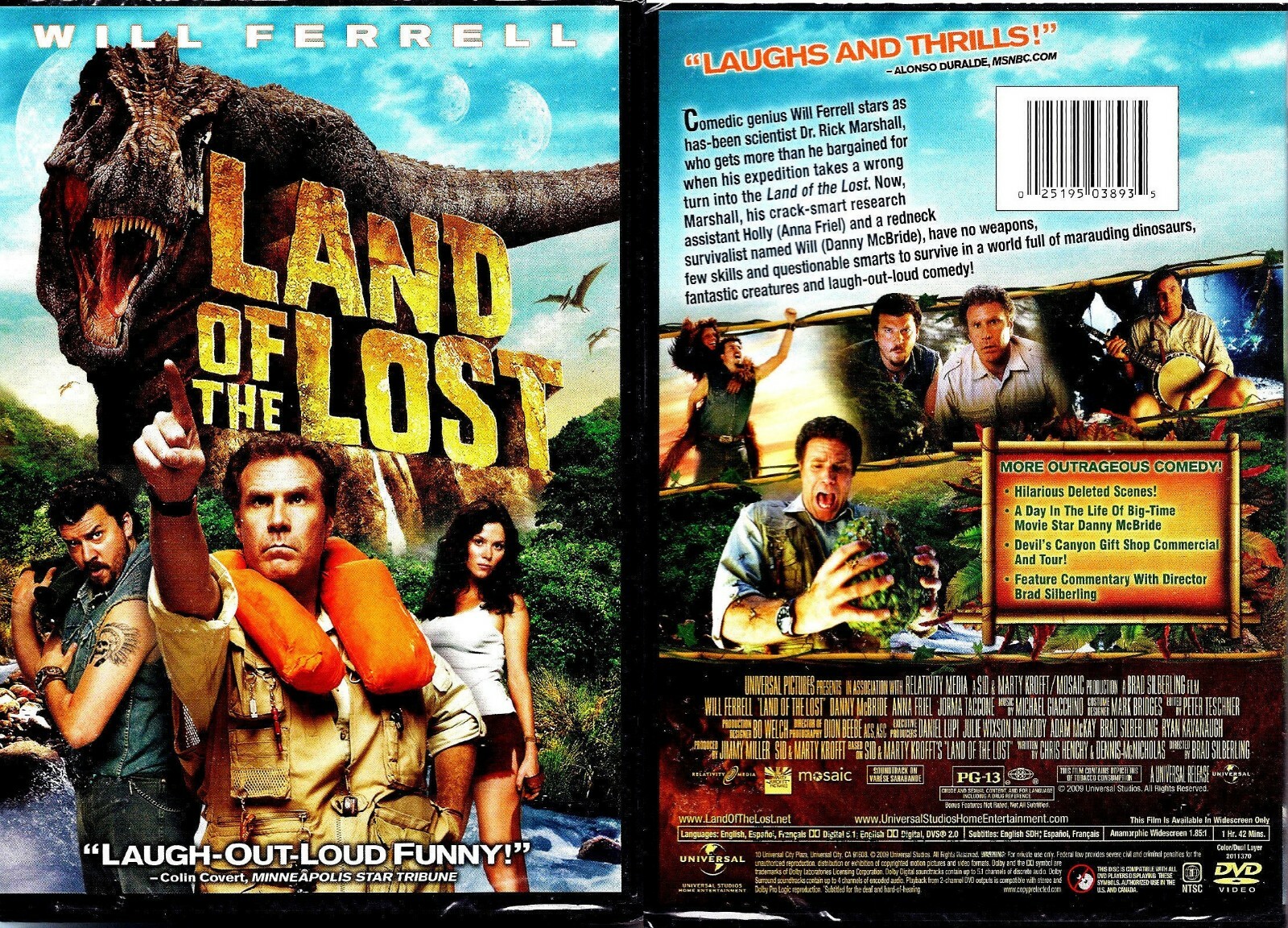 Land of the Lost (DVD 2009 WS) Will Ferrell 25195038935| eBay