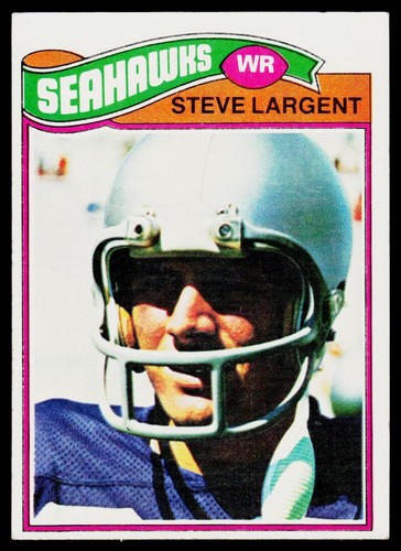 1977 Topps Football Card #177 Steve Largent Rookie (RC) Seattle ...