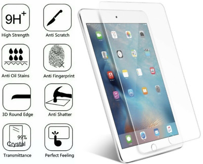 Premium Tempered Glass Screen Protector For Apple iPad 6th Generation 9 ...
