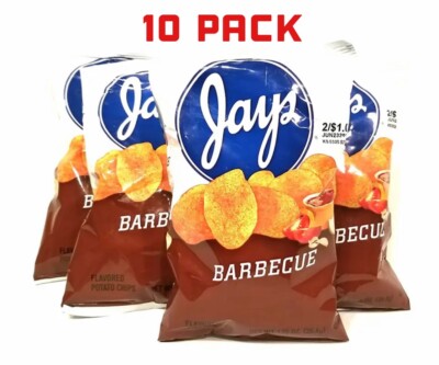 JAYS BBQ Flavored 20 Pack 1.25 oz Potato Chips | eBay