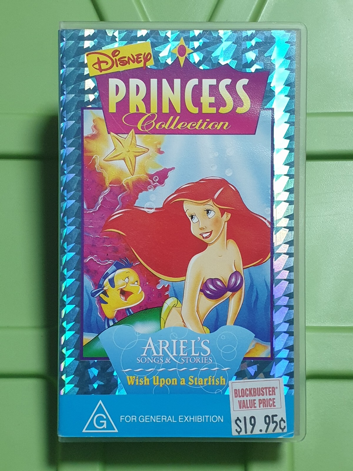 DISNEY PRINCESS COLLECTION ARIEL'S SONGS & STORIES ~ GIGGLES ~ RARE VHS ...