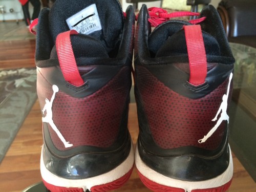 Nike Air Jordan Ln3 basketball Black/Red Men shoes Sz 13 US Defect | eBay