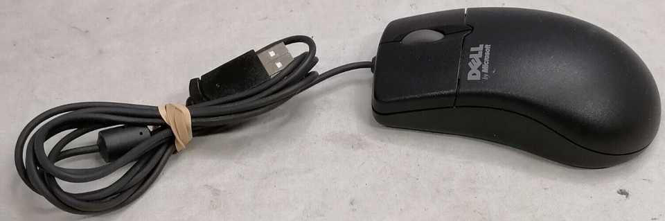 Vintage DELL IntelliMouse 1.2A Ball Mouse P/N: X05-22939 | eBay