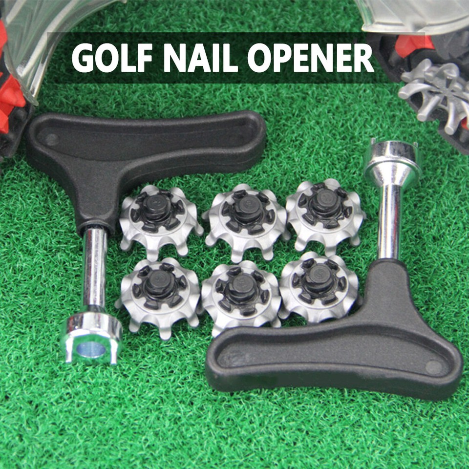 Cleat Removal Tool Ergonomic Golf Cleat Wrench Spike Remover Tool for ...