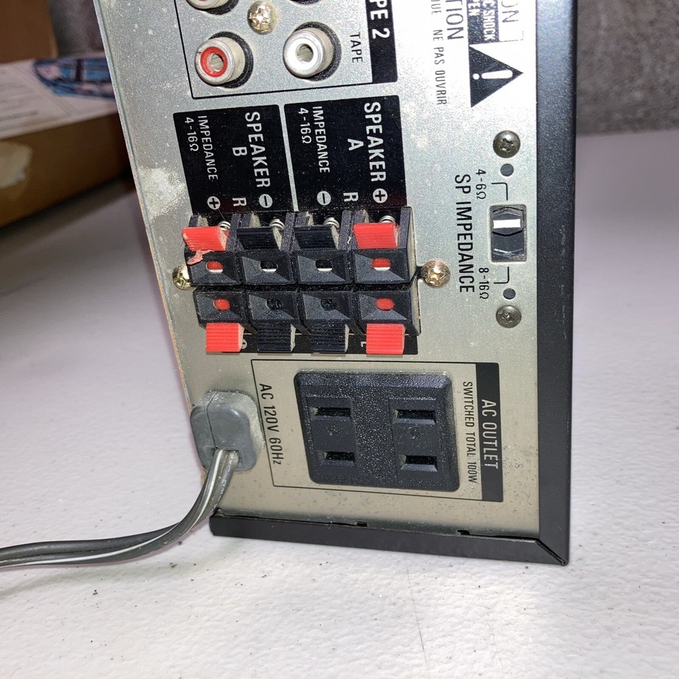 SONY STR-AV760 Phono AM/FM STEREO RECEIVER - Tested and Works | eBay