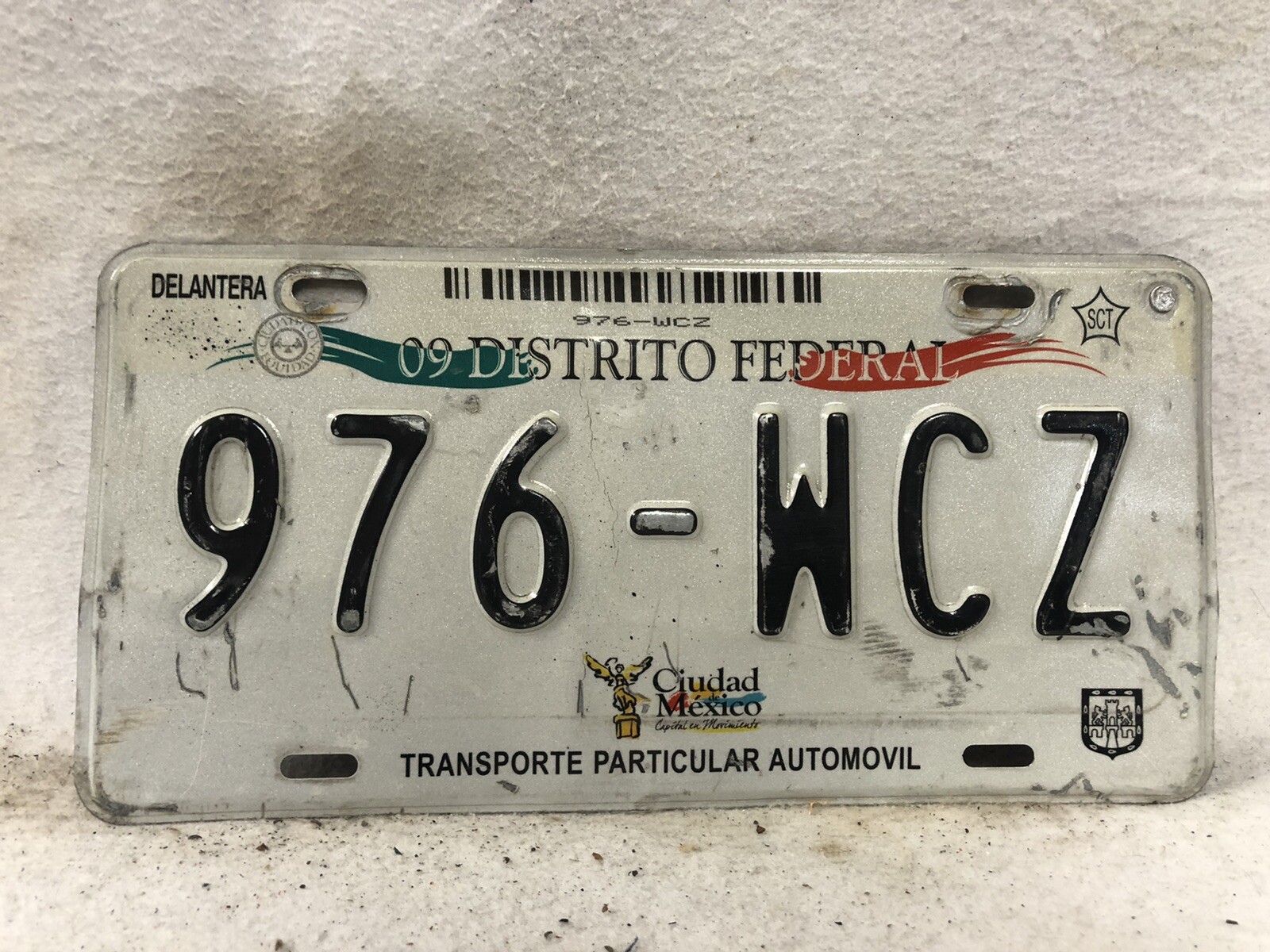 2015 Distrito Federal Mexico License Plate | eBay