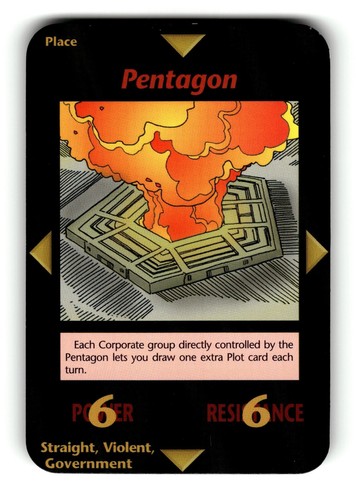 Pentagon Card Base Set INWO Illuminati New World Order Game 278/409 | eBay