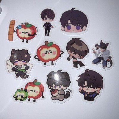 10 Caleb Love And Deepspace Stickers Cute Kawaii LaD Otome Game Infd ...