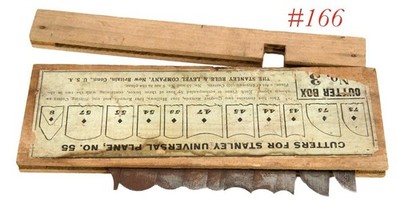 plane parts IRONS CUTTERS STANLEY TOOLS 55 #3 box with label | eBay