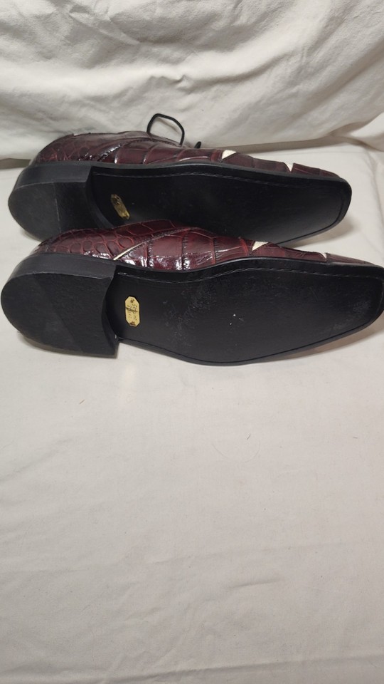 Stacy Adams men's genuine snake skin shoes size 11 m good condition | eBay