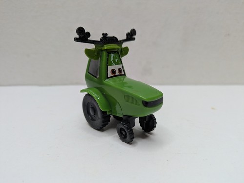 Disney Pixar Planes Green Tractor Buck Deer Cars Toy Piston Peak RARE ...