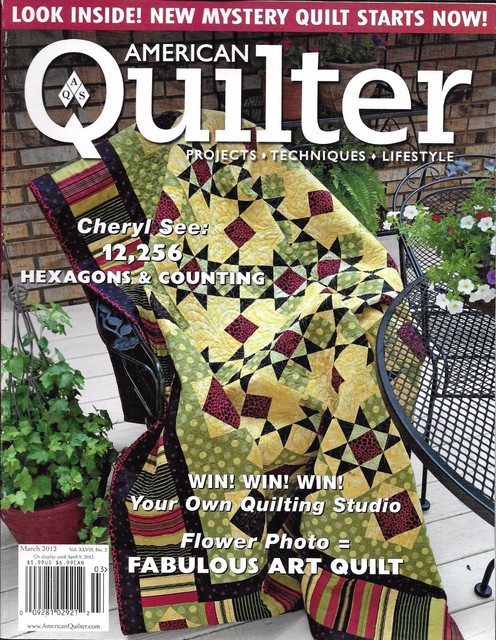 American Quilter Magazine 2008 November Issue AQS Vol XXIV No 6 for ...