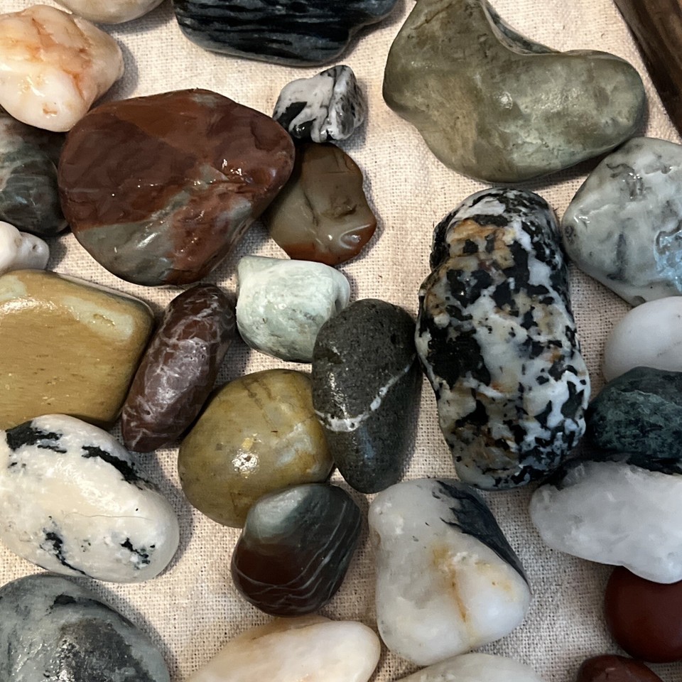 Beach Agates Rocks Lot Pacific Ocean Rough Natural Stones Oregon Coast ...