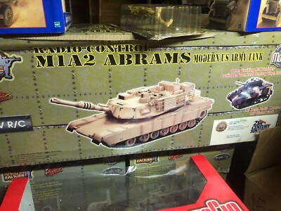 Ultimate Soldier: M1A2 Abrams TaNK: RC: 1/10 Rare: New : Factory Sealed ...