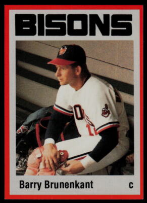 1987 Pucko Barry Brunenkant Buffalo Bisons | eBay