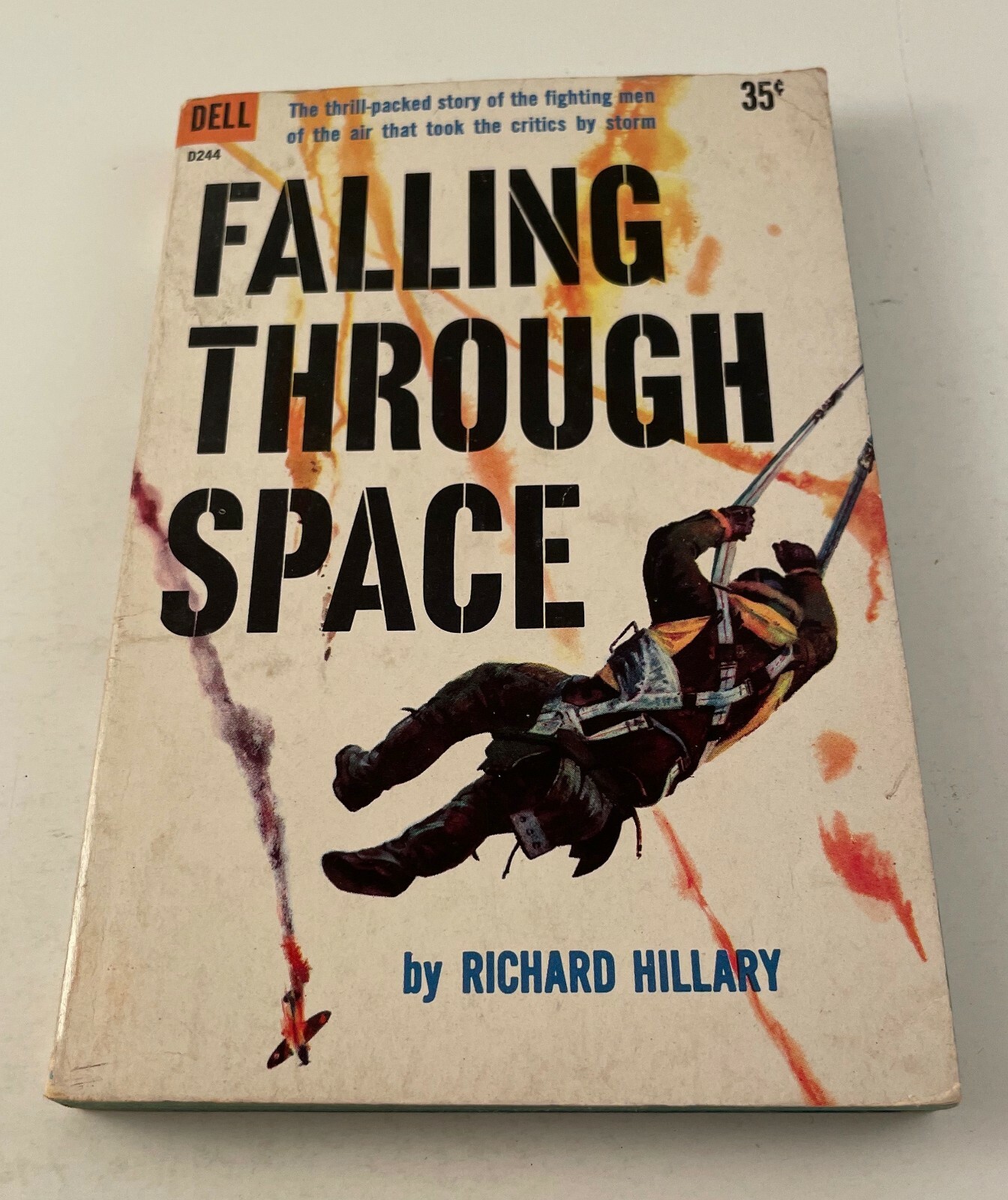 Falling Through Space Richard Hillary 1958 Dell RAF Battle of Britain ...