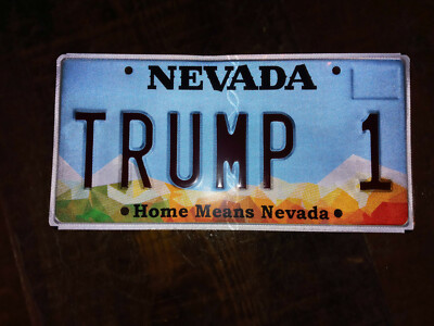 No more Trump plates available | eBay