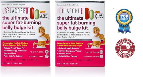 Relacore Ultimate Super Fat Burning Belly Bulge Kit - Diet Pills -2 ...