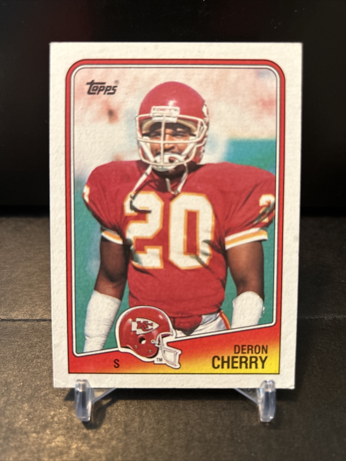 1988 Topps Football Deron Cherry Kansas City Chiefs #371 | eBay