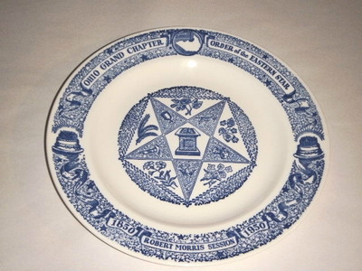 OHIO GRAND CHAPTER ORDER OF THE EASTERN STAR CENTENNIAL 1950 BLUE 10 ...