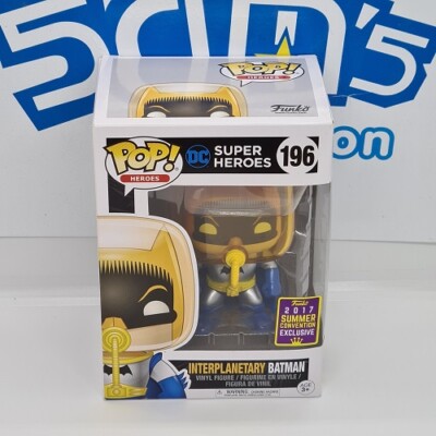 DC Super Heroes - Interplanetary Batman SDCC 2017 Funko Pop! Vinyl #196 ...