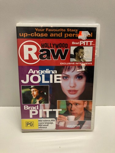 Hollywood Raw Angelina Jolie, Brad Pitt DVD Brand New Sealed Region 4 ...