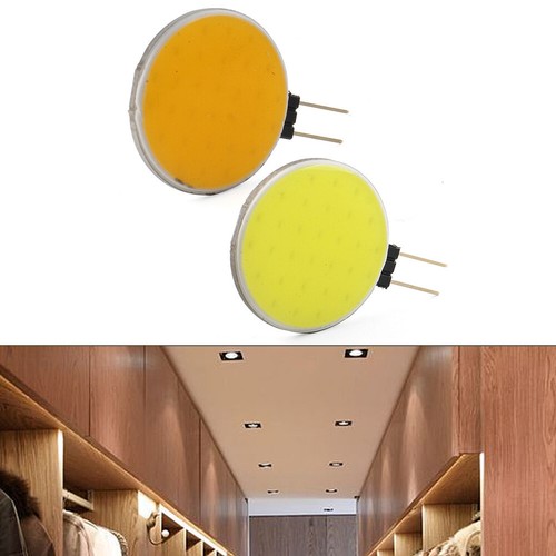 DC 12V 180 Degrees Glowing G4 COB LED Chip Lamp Bead Light Round Panel ...
