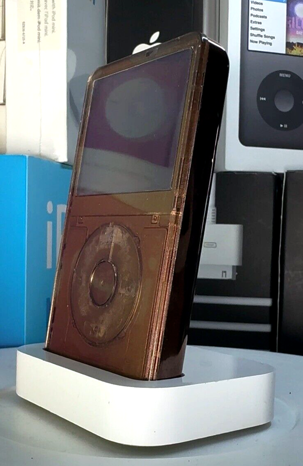 1TB Color Shifting Iridescent Pink & Gold iPod 5.5 Video Enhanced ...