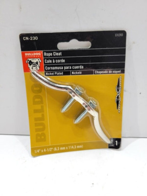 NEW Bulldog Rope Cleat, 1/4" x 4-1/2" | eBay