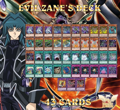 Yugioh GX! Complete Evil Zane Truesdale Deck! Cyber Dragon + Cyb **HOT ...