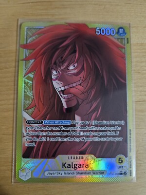 Kalgara Alt Art Leader OP08-098 - Two Legends - One Piece TCG | eBay