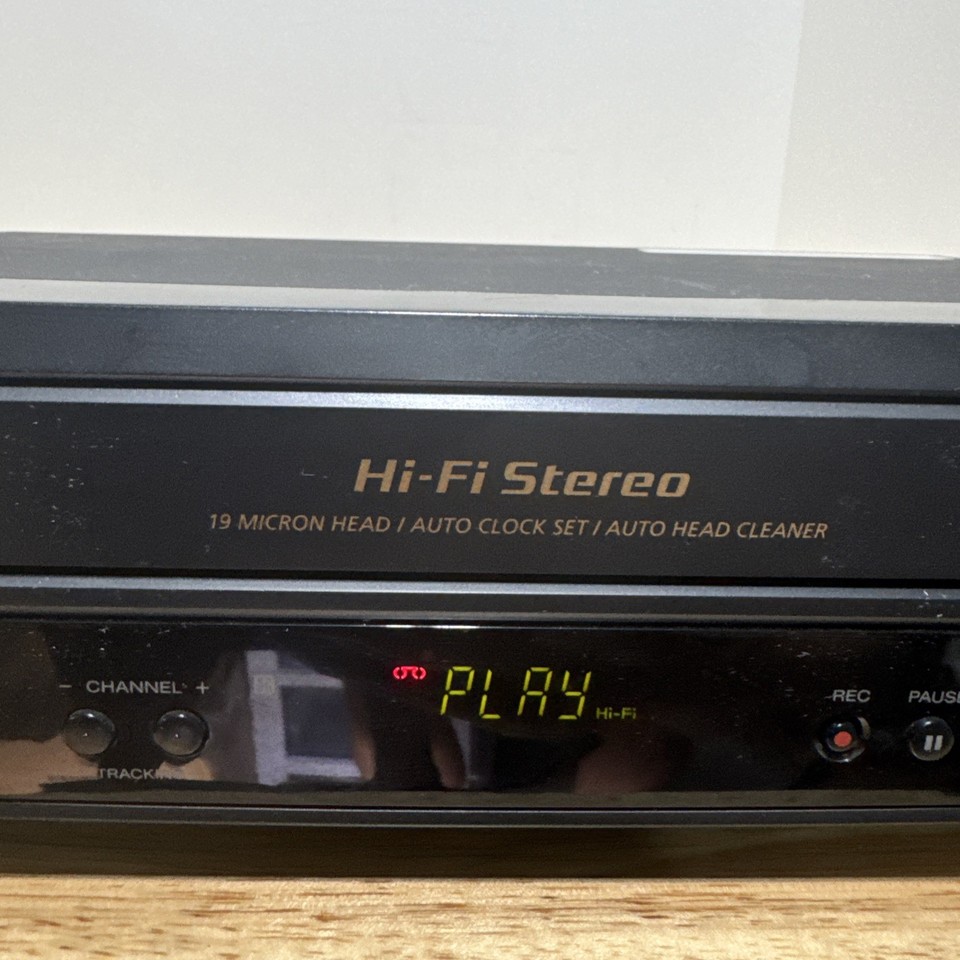 Sony SLV-N51 - VCR 4 Head HiFi VHS Video Cassette Recorder Player ...