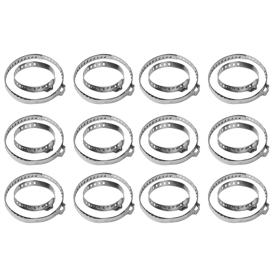 24pcs Car CV-Boot Clamp Adjustable Stainless-Steel Drive Shaft Axle ...