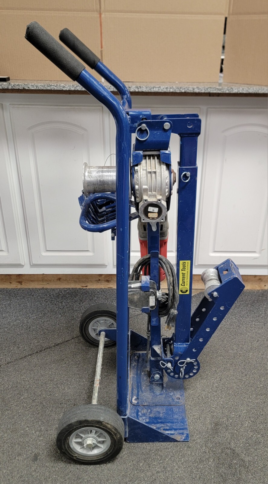 Current Tools Model 33 Cable Puller, Milwaukee 1680-20 Super Hawg ...