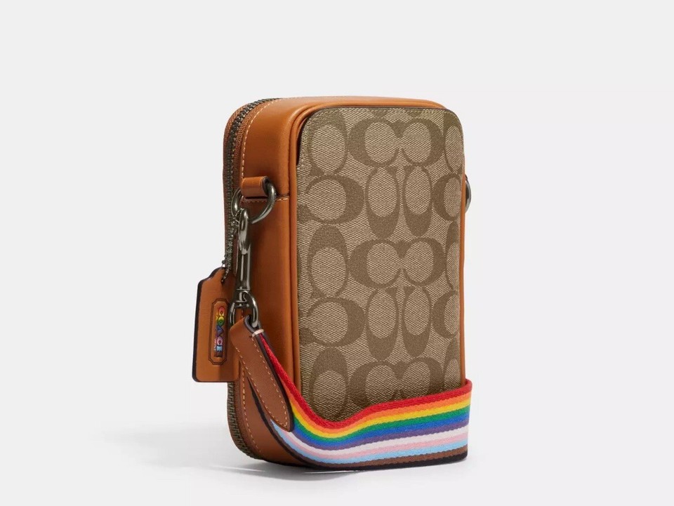 NWT Coach CJ671 LGBTQ X Coach Stanton Crossbody Signature Leather ...