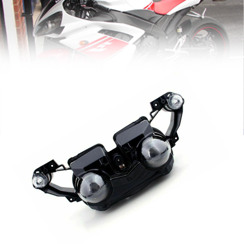Headlight Head Lamp Assembly Clear Replacement New For Yamaha YZF 1000 ...