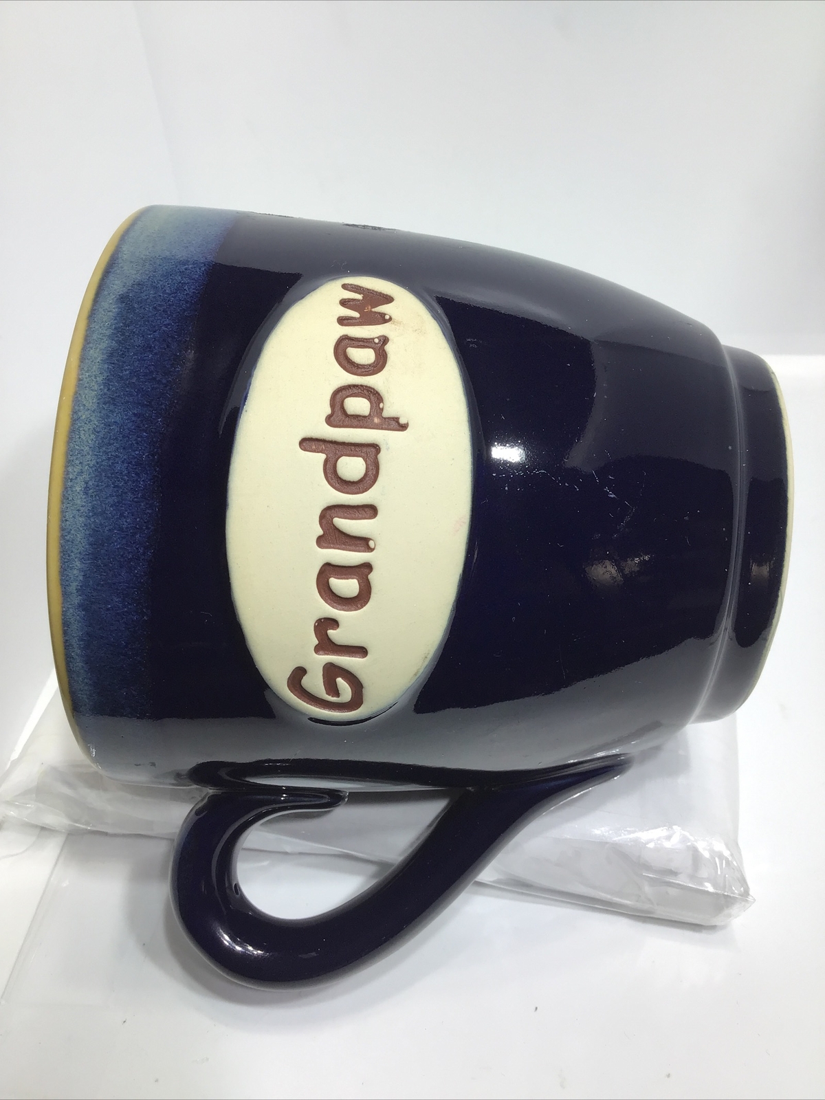 GRANDPAW COFFEE MUG. EMBARRASSED GRANDPA POTTERY MUG. Art Deco Mug ...