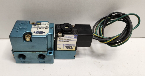 GUARANTEED! MAC 120V 150 PSI SOLENOID VALVE 6112B-PM-111NA | eBay