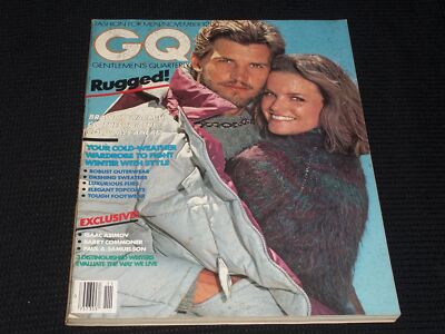 1980 NOVEMBER GQ MAGAZINE - RUGGED! FRONT COVER - E 2158 | eBay