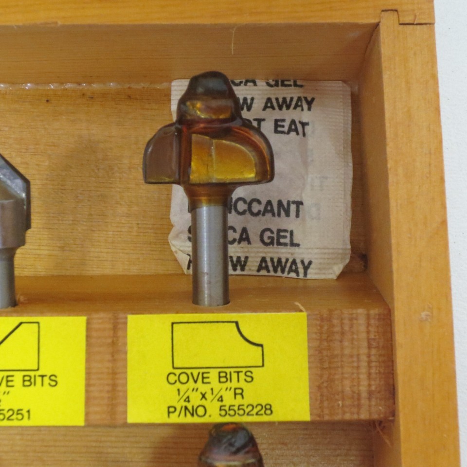 Shopsmith Carbide Router Bit Decorator Set 6-Piece | eBay