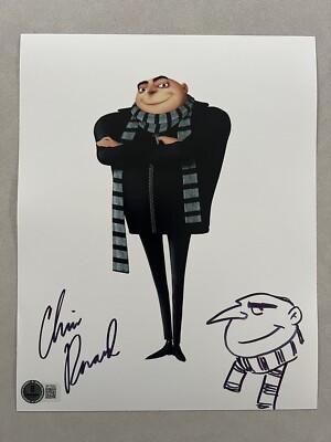 Chris Renaud autographed signed 8x10 photo Beckett BAS COA Minions ...
