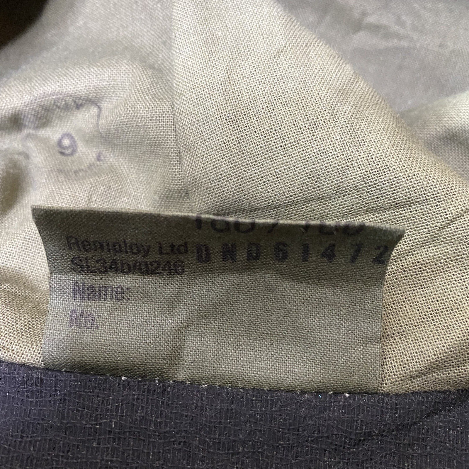 Vintage British Army Smock Full Zip Jacket Camo Prote… - Gem