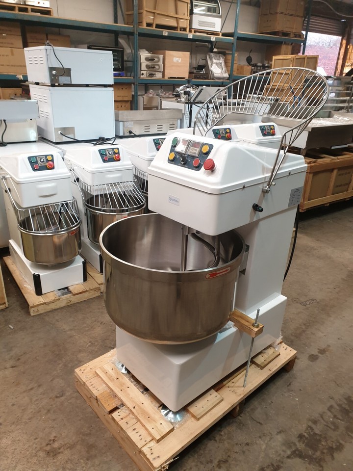 Quatrone Dough Mixer Kneading Machine Spiral Mixer 80 Liter Bakery ...
