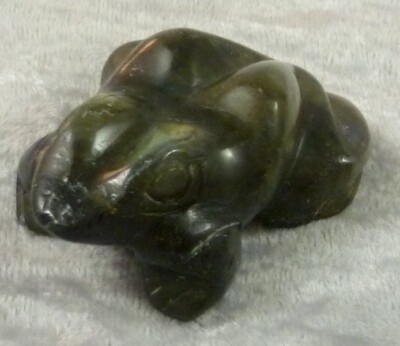 Labradorite Carved Frog | eBay Australia