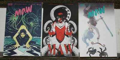 BOOM! Maw #4 THREE COVER SET - A, B & 1:10 Variant - All 1sts - Doyle ...