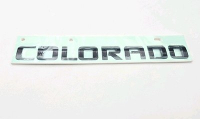 NEW 2014-2020 CHEVROLET COLORADO BLACK EMBLEM LOGO BADGE SIGN | eBay