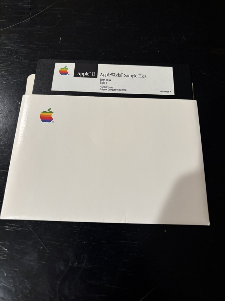 Apple II AppleWorks Floppy Disks - 5 Disks Software WORKING! | eBay