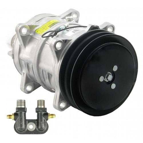 8814621041 Seltec/Tama TM16 Compressor, w/ 2 Groove Clutch - Fits ...